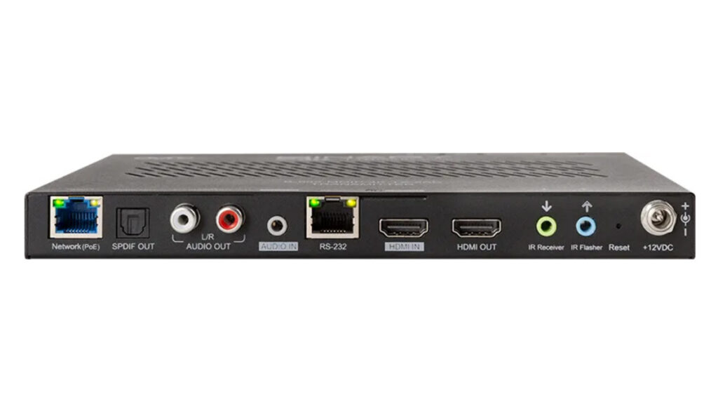 Binary™ 900 Series 4K Media over IP Transmitter with Audio Downmixing ...