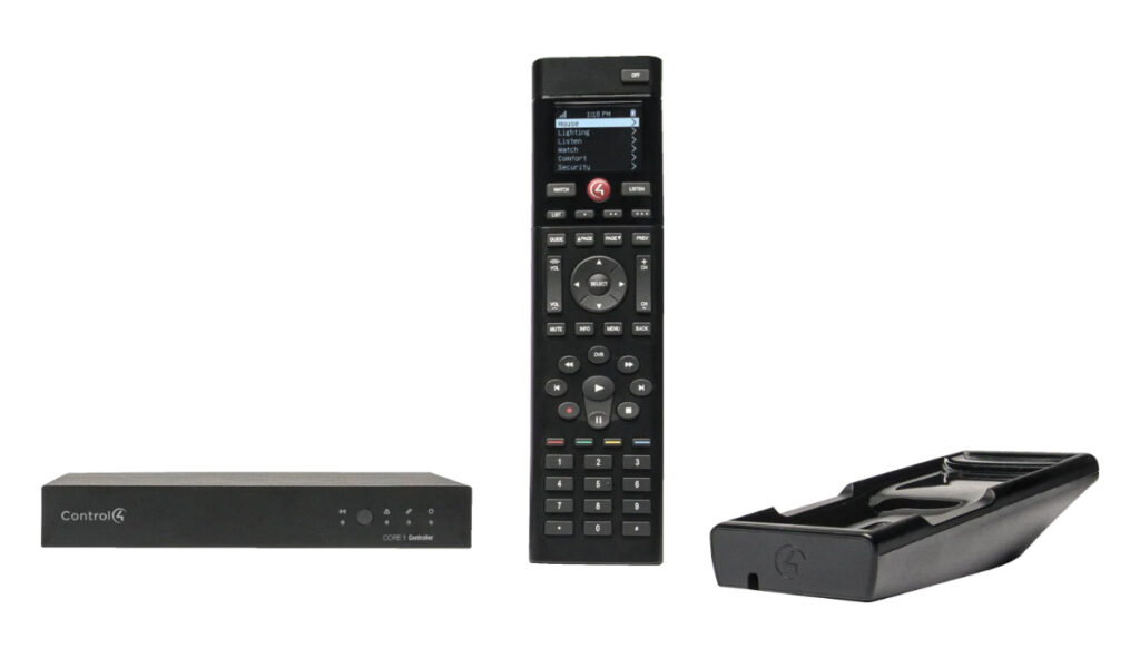 Control4 CORE 1 Entertainment Bundle W/Remote & Recharging Station ...